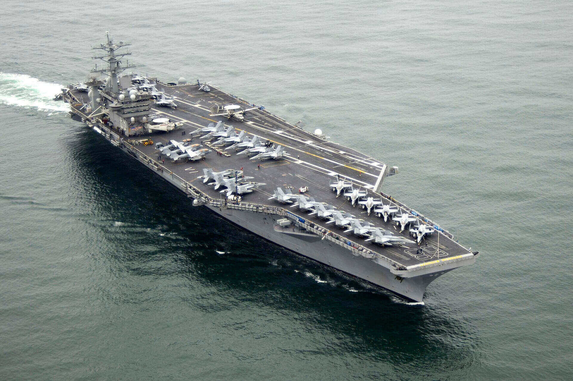 US Aircraft Carrier to Stay In Middle East Over ‘Threats’ From Iran ...