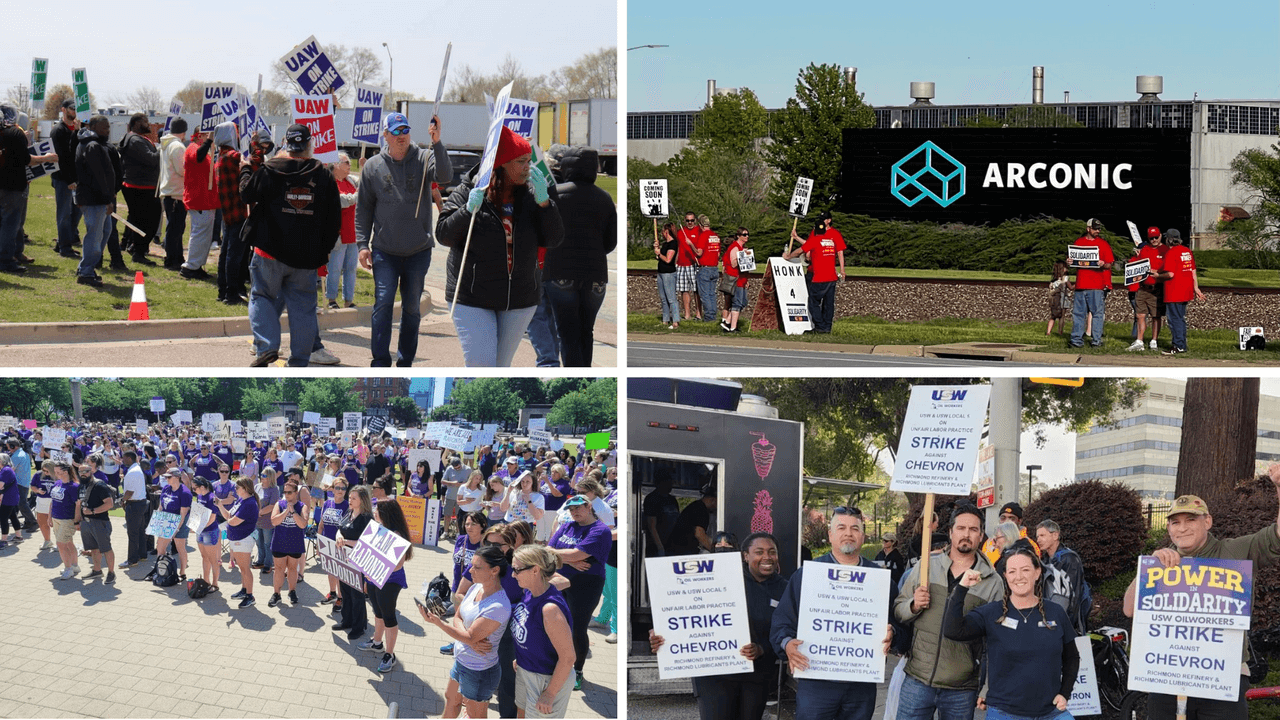 Powerful strike movement emerges in the United States | Defend ...