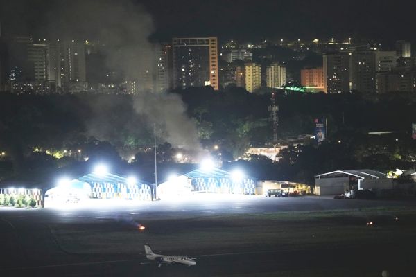 Heavy US airstrikes target Venezuela’s capital, military bases | Defend ...