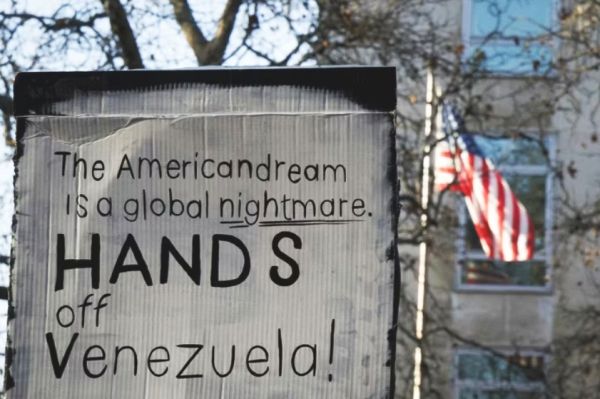 Global Protests Tell Trump and His Cronies: ‘Hands Off Venezuela ...